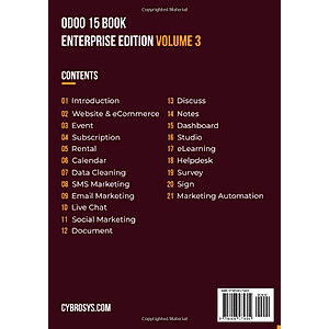 Odoo 15 Enterprise Book - Volume 3