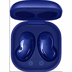 SAMSUNG Galaxy Buds Live True Wireless Earbuds (US Version, Active Noise Cancelling, Wireless Charging Case Included) Mystic Blue, SM-R180NZBAXAR