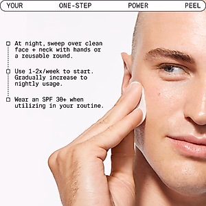 Youth To The People Kombucha + 10% AHA Power Exfoliant (4 fl oz), Overnight Resurfacing Peel, Helps Fade Discoloration + Smooth Skin Texture, Lactic + Glycolic Acid, Fragrance-free, Vegan