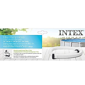 Intex 29060E Hose & Nut Set for Pump, 1-Pack, White