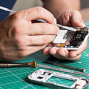 Hemobllo Metal Spudger - 2 Pcs Electronics Opening Pry Tool Metal Opening Spudger Pry Tool Double-Ended Stainless Steel Opening Stick Repair Pry Tools for Cell Phone, Tablet, MP3, Laptop