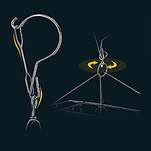 Tosnail 2 Pack Stainless Steel Clip and Drip Hangers Clothes Drying Rack Laundry Accessories - Total 66 Clips