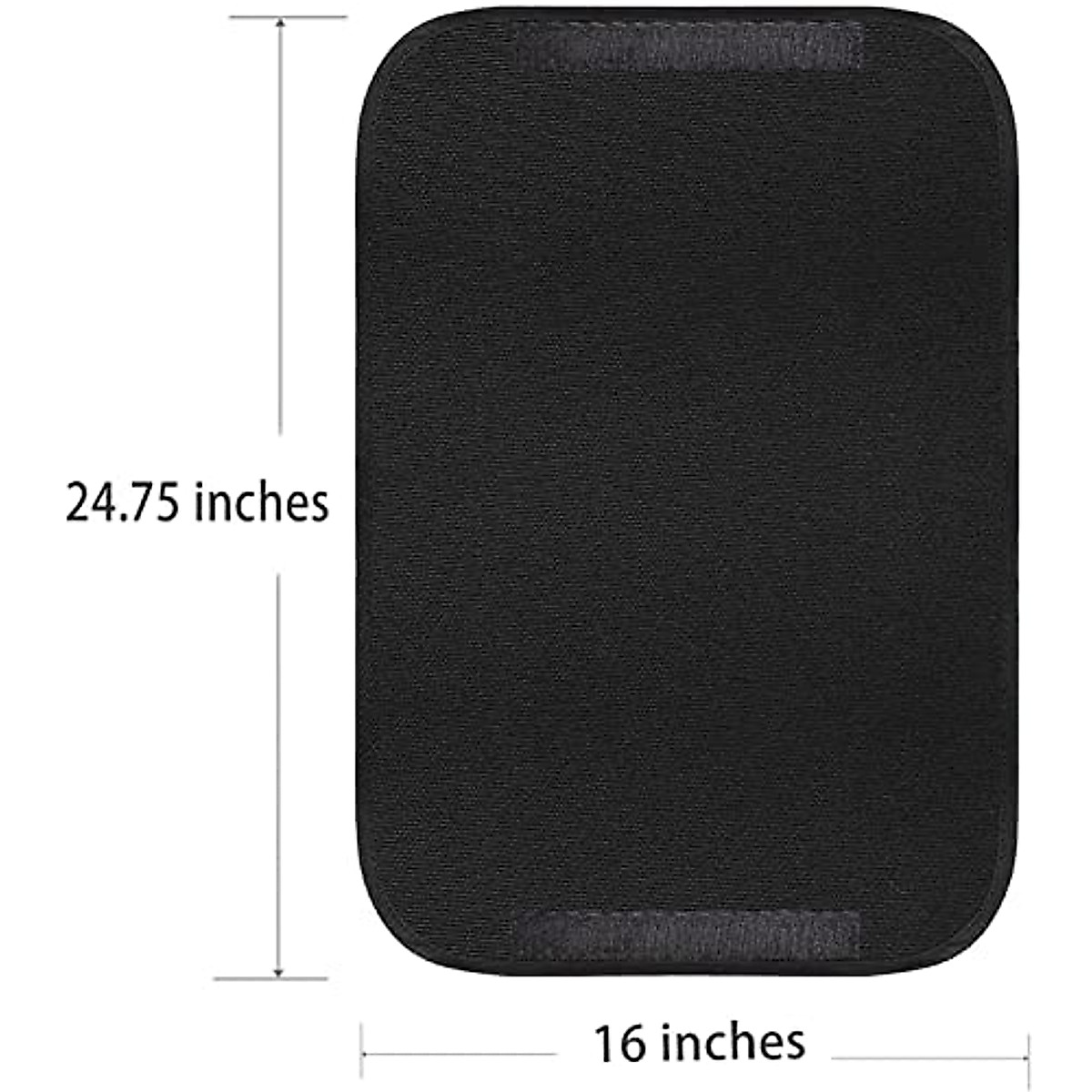 Ataqus RV Door Window Shade Cover, Camper Sunshade Privacy Screen Window Cover, 16 x 24.75 inches，Travel Trailer Motorhome Sun Shade Accessories,Black…