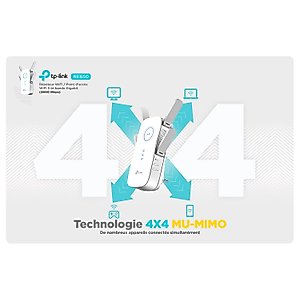 TP-Link RE650 v1. 0, AC2600 Wi-Fi Range Extender