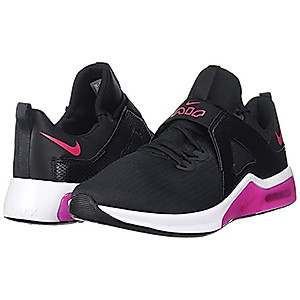 Nike Women's W Air Max Bella Tr 5 Training Shoe, Black/Rush Pink-White, 8 UK (10 US)