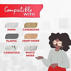 XFasten Adhesive Roller for Scrapbooking, 8mm x 30ft 4-Pack Double Sided Glue Tape Roller, Scrapbook Supplies for Adults, Photo Tape for Scrapbooking