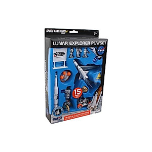 Space Mission 16 Piece set w/ Kennedy Space Center Sign