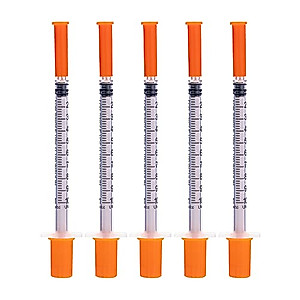 1ml/cc 30G 13MM/0.5IN Industrial Manufacturing Dispensing Tools, Lab Measuring Supplies, Pack of 20, Individually Wrapped