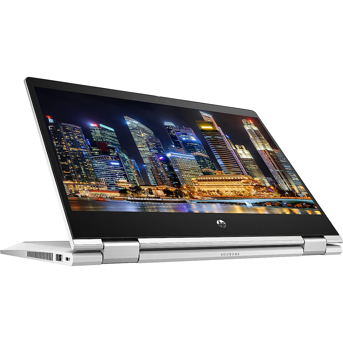 HP ProBook x360 435 G7 2-in-1 13.3in Touchscreen Laptop PC Bundle with Ryzen 5 4500U 6-Core, 16GB DDR4, 256GB M.2 NVMe SSD, 1920 x 1080 Display, Webcam, WiFi, Bluetooth, Win 10 Pro, and Laptop Bag