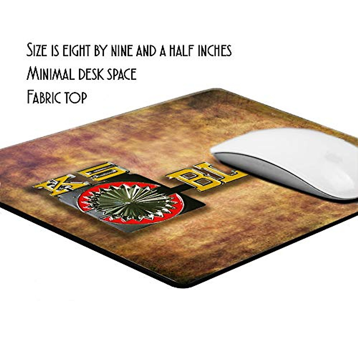 1975-1980 Compatible with Chevrolet K5 Blazer Rustic Design Thin Rubber Backed Square Mouse Pads for Gaming Computer Laptops Notebooks Desks