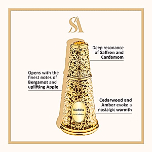 SWISS ARABIAN Kashkha - Luxury Products From Dubai - Long Lasting And Addictive Personal EDP Spray Fragrance - A Seductive, Signature Aroma - The Luxurious Scent Of Arabia - 1.7 Oz