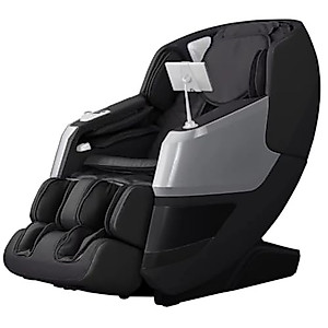 MassaMAX 2023 Massage Chair, Full Body Zero Gravity SL Track Recliner with Yoga Stretch, Voice Control, Heating, Airbags, Foot Massage (321-Black)