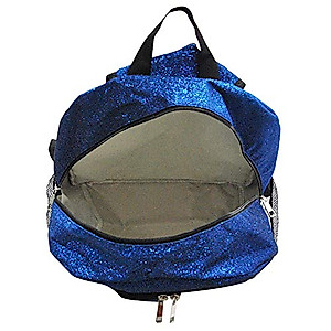 NGIL Canvas School Backpack (Glitter-Royal)