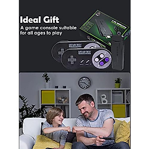 Fadist Retro Game Console, Built in 15000 Classic Games, 4K HD Output,with 2 Ergonomics Controllers, Plug and Play Game Console, Ideal Gift for Kids, Adult, Friend, Lover