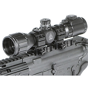 UTG 3-9X32 1" BugBuster Scope, AO, 36-color Mil-dot, Rings , Black