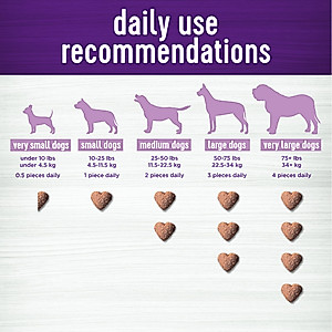 Wellness Tasty Cheese Flavored Soft Chews Calming Supplements for Dogs, 90 Count