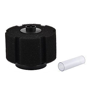 Qtqgoitem Aquarium Fish Cylinder Design Aquatic Pets Supply Biochemical Foam Sponge Filtration Filters (model: 77a c48 3ae 64b e4a)