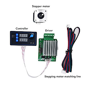 Angle Pulse Motor Speed Drive, Stepper Motor Controller DC8V~24V Jog for Industrial Use