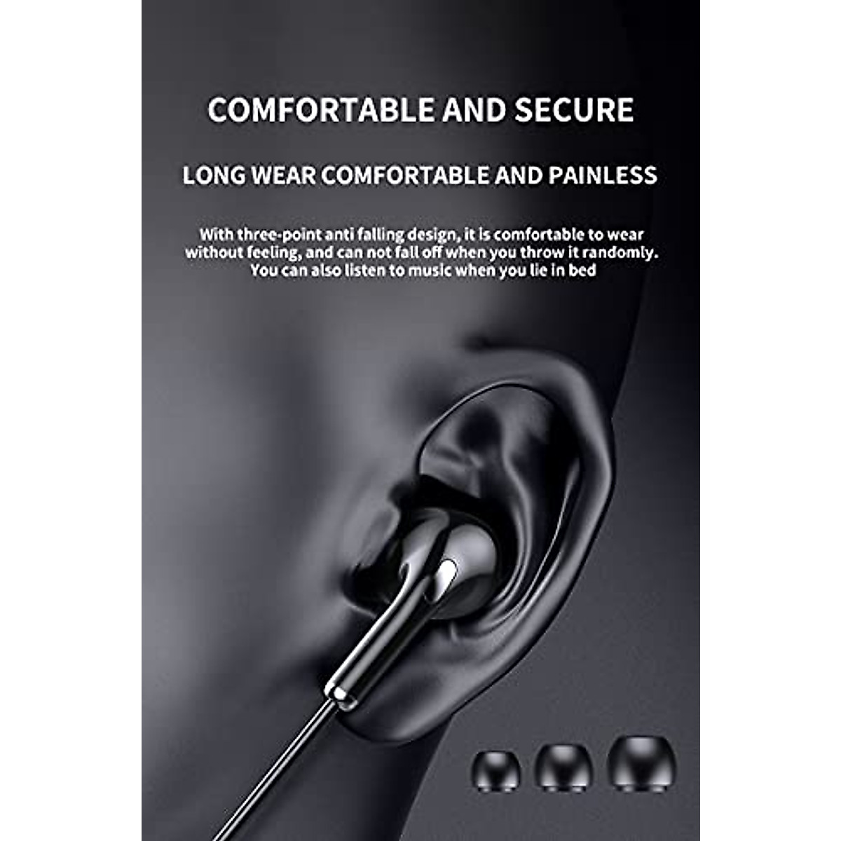 Bluetooth Neckband Headphone V5.1 Magnetic Earbuds with 100H Battery Life,Foldable Wireless Sport Earphones with Mic for Gym Running Driving,Noise-canceling Headset with TF Card Slot