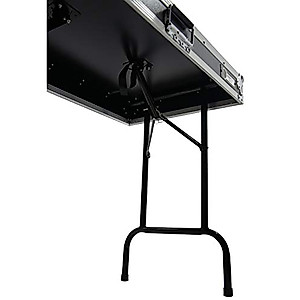 Harmony Audio HCTABLE Portable 36" Wide DJ Workstation Table 30" Height