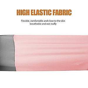 Pinellia Dog Recovery Suit, Abdominal Wound After Surgery Wear, Prevent Licking Wounds, E-Collar & Cone Alternatives, Long Sleeve Postoperative Shirts Dog Pajamas Prevent Shedding(Large, Pink)