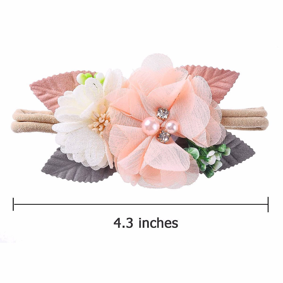 Baby Girls Toddler Tulle Tutu Dress Party Tutus Dresses with Headband Sleeveless Sundress 12 Months Blush Pink