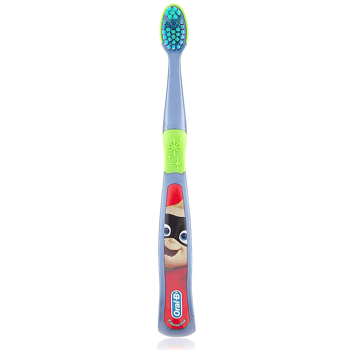 Hippie Hype Kids Manual Toothbrush, for Children and Toddlers 3+, Extra Soft Bristles - Pack of 6 (Characters Vary)