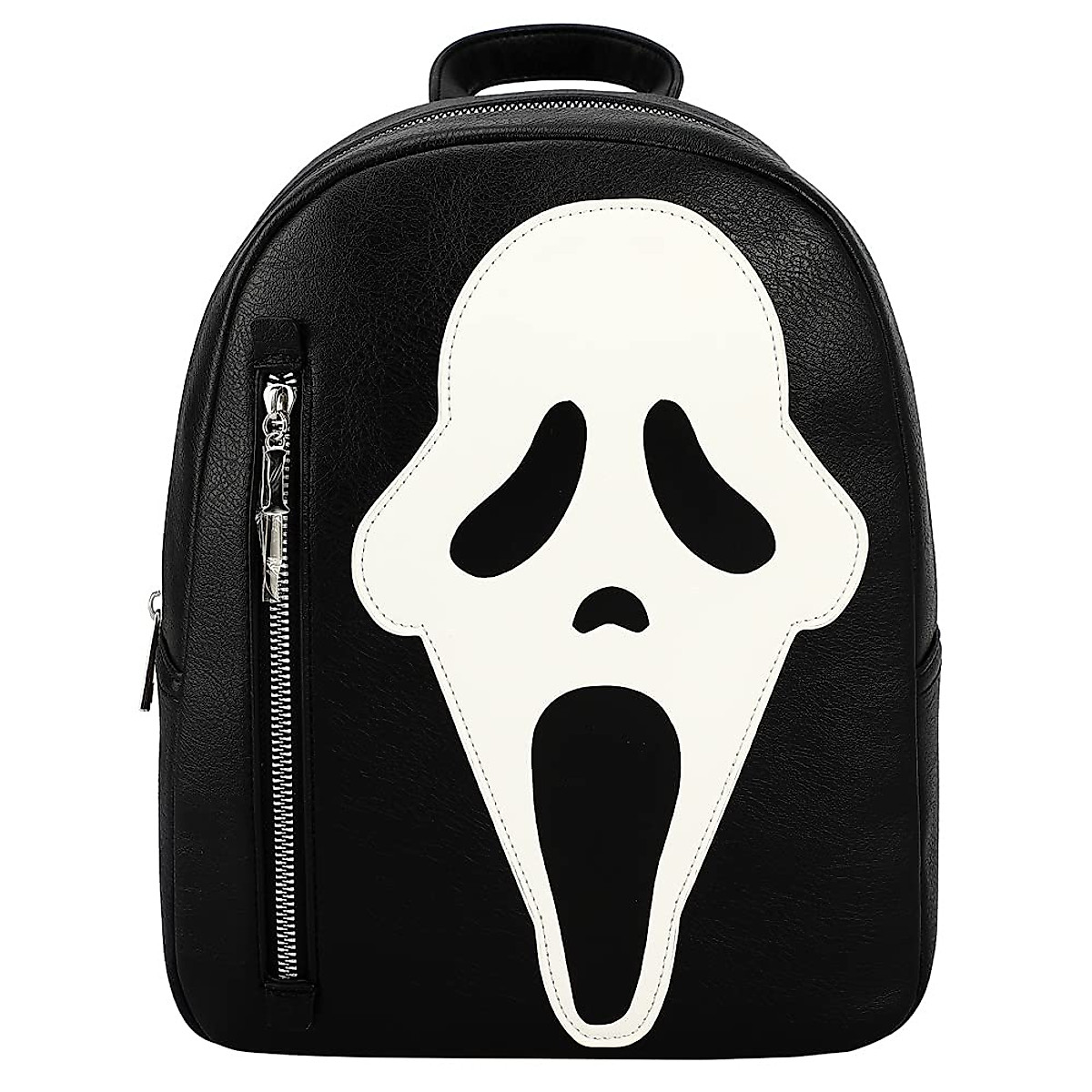 Glow in the Dark Scream Ghost Face Horror Movie Character Black Mini Backpack