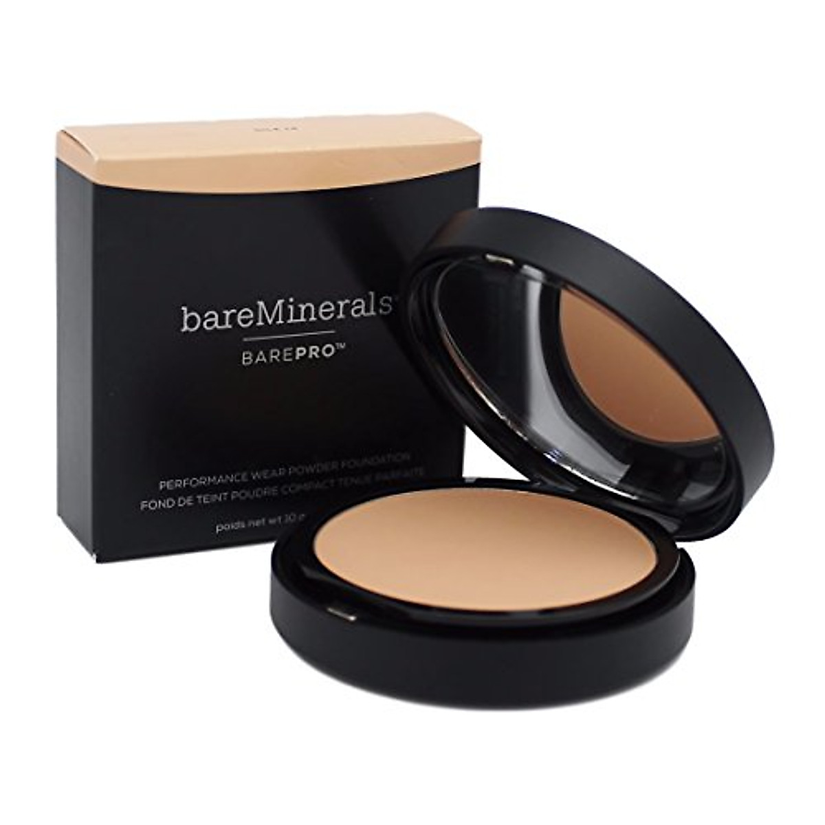 bareMinerals pro Performance Wear Powder Foundation, Silk, 0.34 Ounce (I0085691)