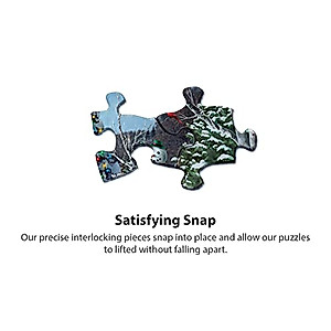 Springbok 500 Piece Jigsaw Puzzle Winter's Home - Made in USA