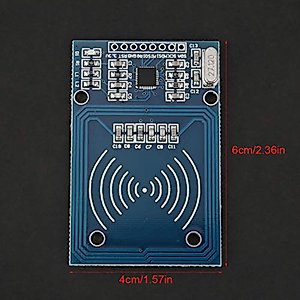 IC Card Sensor Module, 5 Pcs/Set Low Cost Stable Easy to Use RFID Sensor Module for Card Reader Development