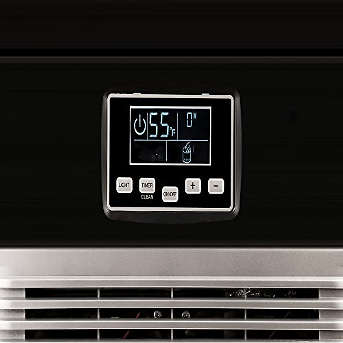 LEO11EE Freestanding Commercial Ice Maker Machine 66LBS/24H, Auto-Clean Built-in Automatic Water Inlet Clear Ice Cube Maker with Scoop, Ideal for Supermarkets Cafes Bakeries Bars Restaurants Home