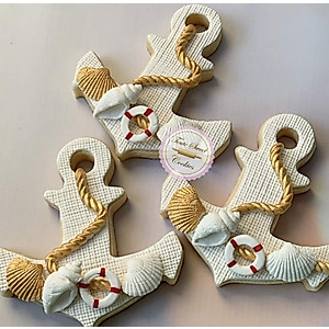 Anchor Cookie Cutter, 4.25" Made in USA by Ann Clark