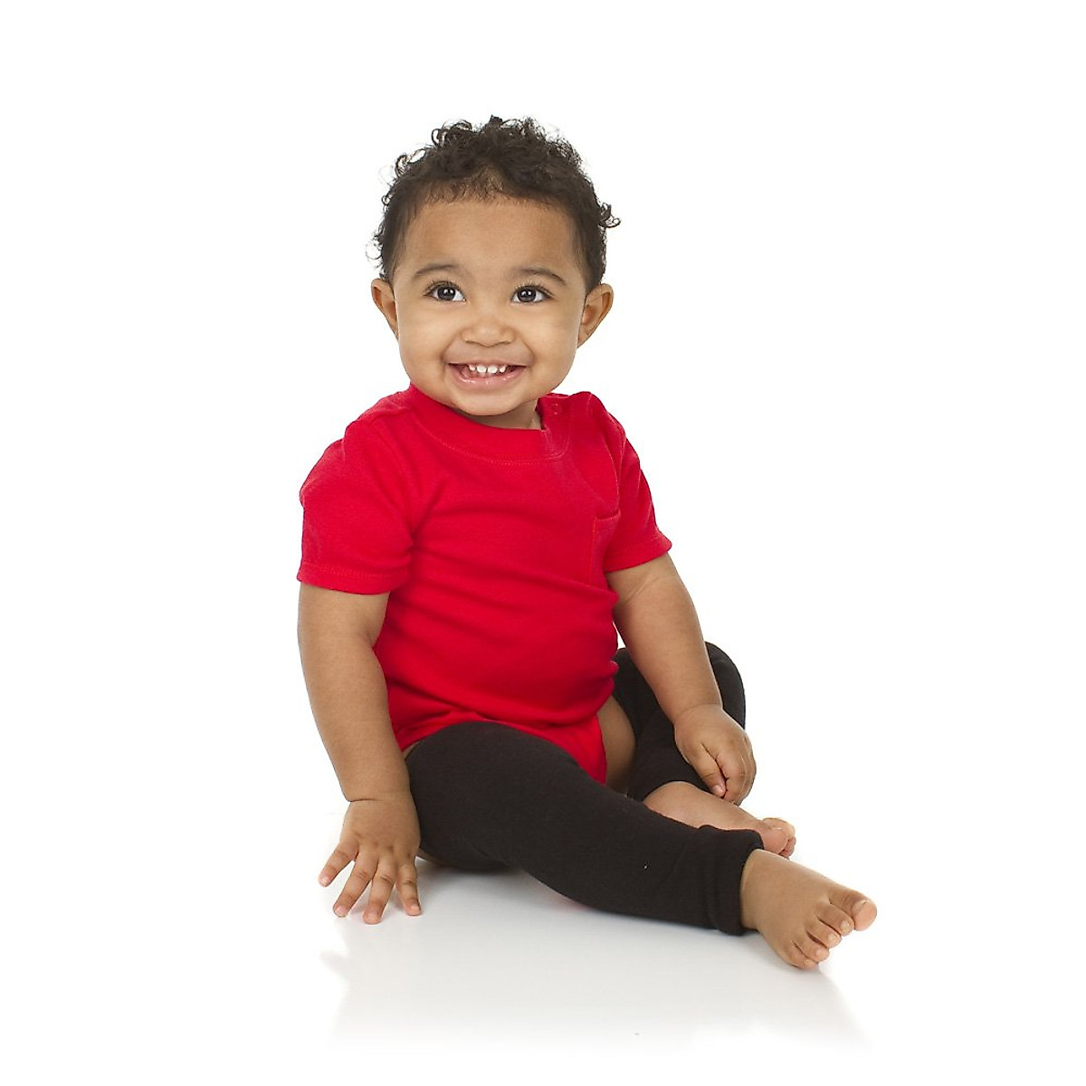 juDanzy 3 Pairs of Navy Black and Gray Baby and Toddler Boys Solid Colors Leg Warmers