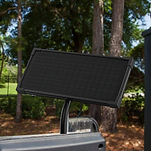 SolarEnz 10 W Mono Solar Panel Charger for Automatic Solar Gate Opener Systems Solar Panel Electric Fence Kit