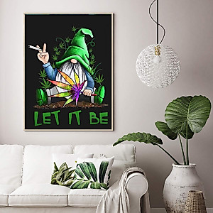 Diamond Painting Kits for Adults,5d DIY Full Round Drill Gnome Diamond Art Kits Diamond Dots Paint with Diamonds Arts and Crafts for Beginner Kids Home Wall Decor （12x16 Inch）