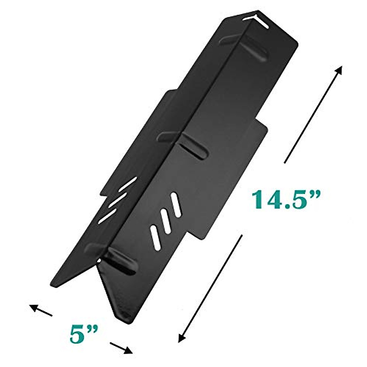 EasiBBQ Heat Plates Replacement for Dyna-Glo BBQ Grill Models DGF350CSP, DGF350CSP-D, Porcelain Enameled Grill Heat Shield Tent Flame Tamer.