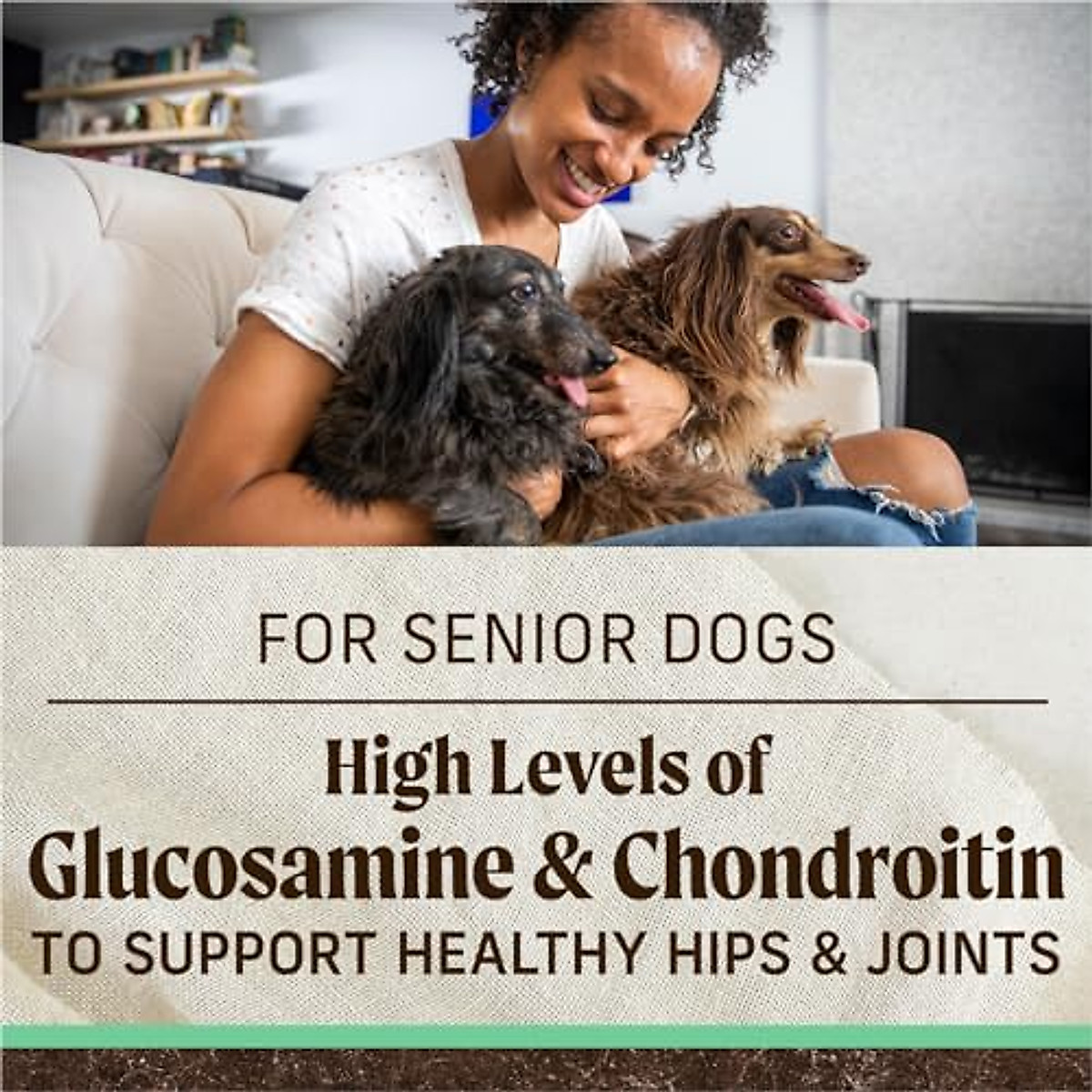 Merrick Premium Grain Free Dry Senior Dog Food, Wholesome And Natural Kibble, Real Chicken And Sweet Potato - 4.0 lb. Bag