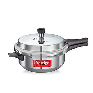 TTK Prestige 10025 Pressure Cooker, Junior, Silver