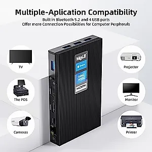MeLE Fanless Mini PC Quieter3Q 11th Gen N5105 16GB 512GB Windows 11 Pro, Micro Computer WiFi 6 Small Desktop Service with USB-C PD, Gigabit Ethernet, Dual HDMI 4K, Auto Power on, PXE Support M.2 SSD