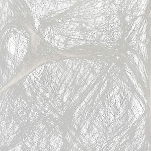 Amscan Stretchable Polyester Spider Web Halloween Trick or Treat Big Pack Party Decoration (1 Piece), 240g, White