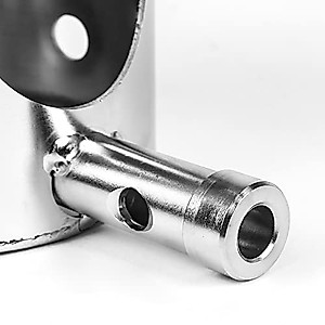 QuliMetal 2 Sets of Durable Hot Rod Ignitor and SUS304 Fire Burn Pot for Traeger Pellet Grills