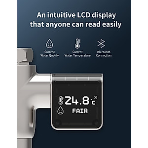 Water N Real-time water quality measurement & sterilizer, temperature measurement device, Shower faucet/water filter, IoT system through self-generation, korea shower solution - Pure Device