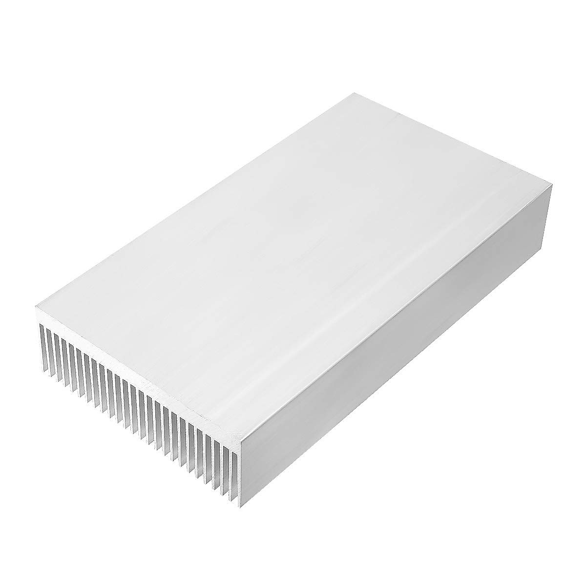 Xnrtop Silver Tone Aluminium Radiator Heatsink Heat Sink 150x80x27mm， 6" x 3" x 1.1"(LWH)