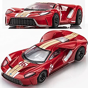 AFX/Racemasters Ford GT Heritage #16 Red AFX22067 HO Slot Racing Cars