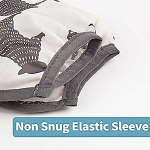 3 Pcs Waterproof Baby Bibs | Long Sleeves Weaning Smock Bib with Food Catcher Pocket for Toddler Eating | Baby Led Weaning | Full Cover Wearable Sleeved Bibs Shirt Apron Set | 6-24 Months