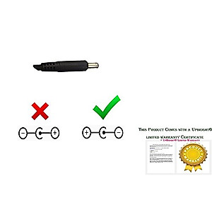 UpBright 7V AC/DC Adapter Compatible with Brother AD-30 AD30 AD-20 P-Touch PT-6 PT-8 PT-15 PT-150 GOLD PT-2000 PT-310 PT-320 PT-540 PS-100 SC-300PC CW-600 CW-1000 Label Maker Printer 1.2A Power Supply