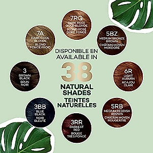 Clairol Natural Instincts Demi-Permanent Hair Dye, 5R Medium Auburn Hair Color, Pack of 1