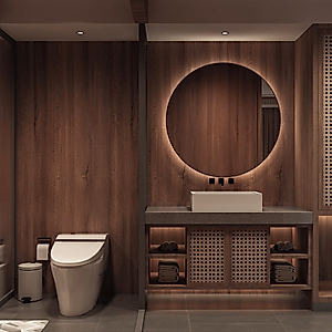 HOLOMEY Walnut Wood Grain Contact Paper for Countertops Cabinets Thickend Wood Peel and Stick Wallpaper Faux Wooden Look Vinyl Decorative Roll Waterproof Removable Wood Self-Adhesive Paper 16x78 inch