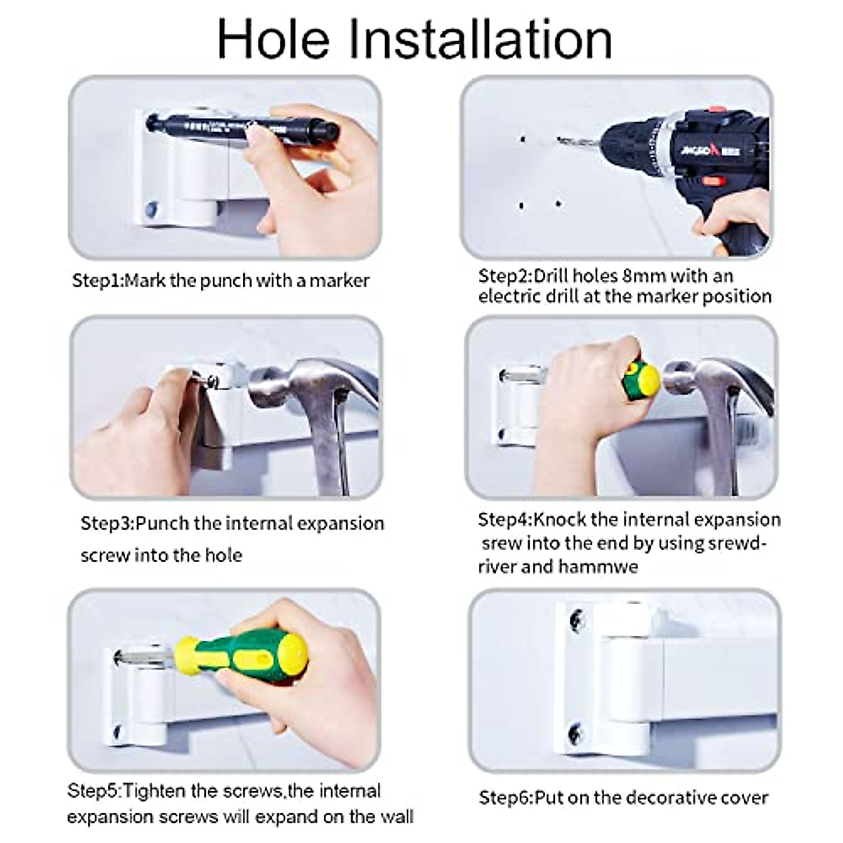 Wixann Clothes Drying Rack Wall Mount, Retractable Clothes Hanger with 18 Movable Hooks, Foldable Clothes Rack for Balcony, Laundry, Bathroom, Patio(White)